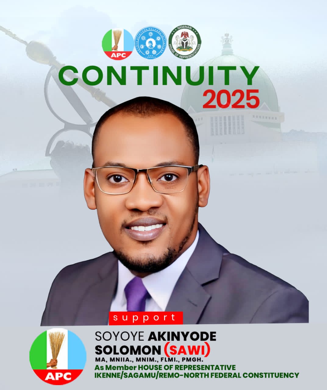 Hon. Soyoye Akinyode Solomon (SAWI) Declares Candidacy for House of ...