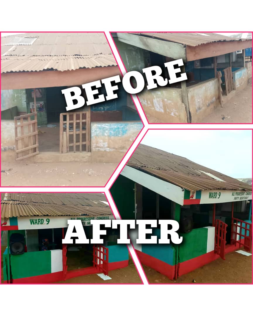 APC Sagamu Local Government ward 9 Secretariat unveils new look - REMO TV